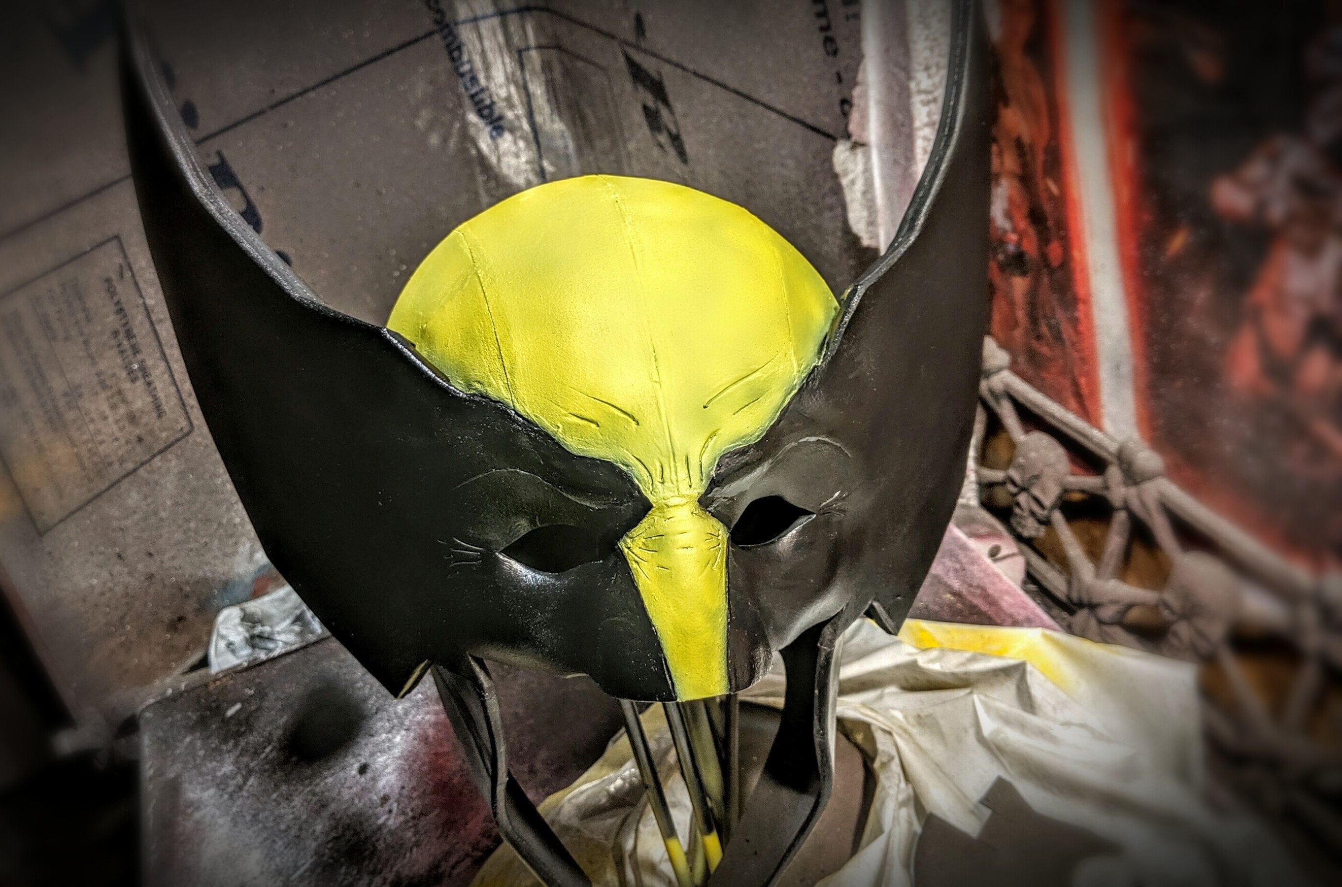 Digital JPEG Wolverine X-force and Comic Style Mask - Etsy