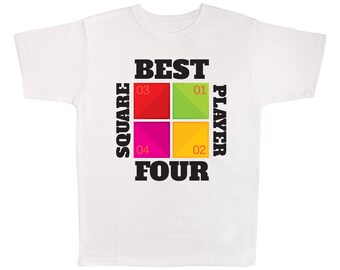 Four Square T Shirt | Etsy