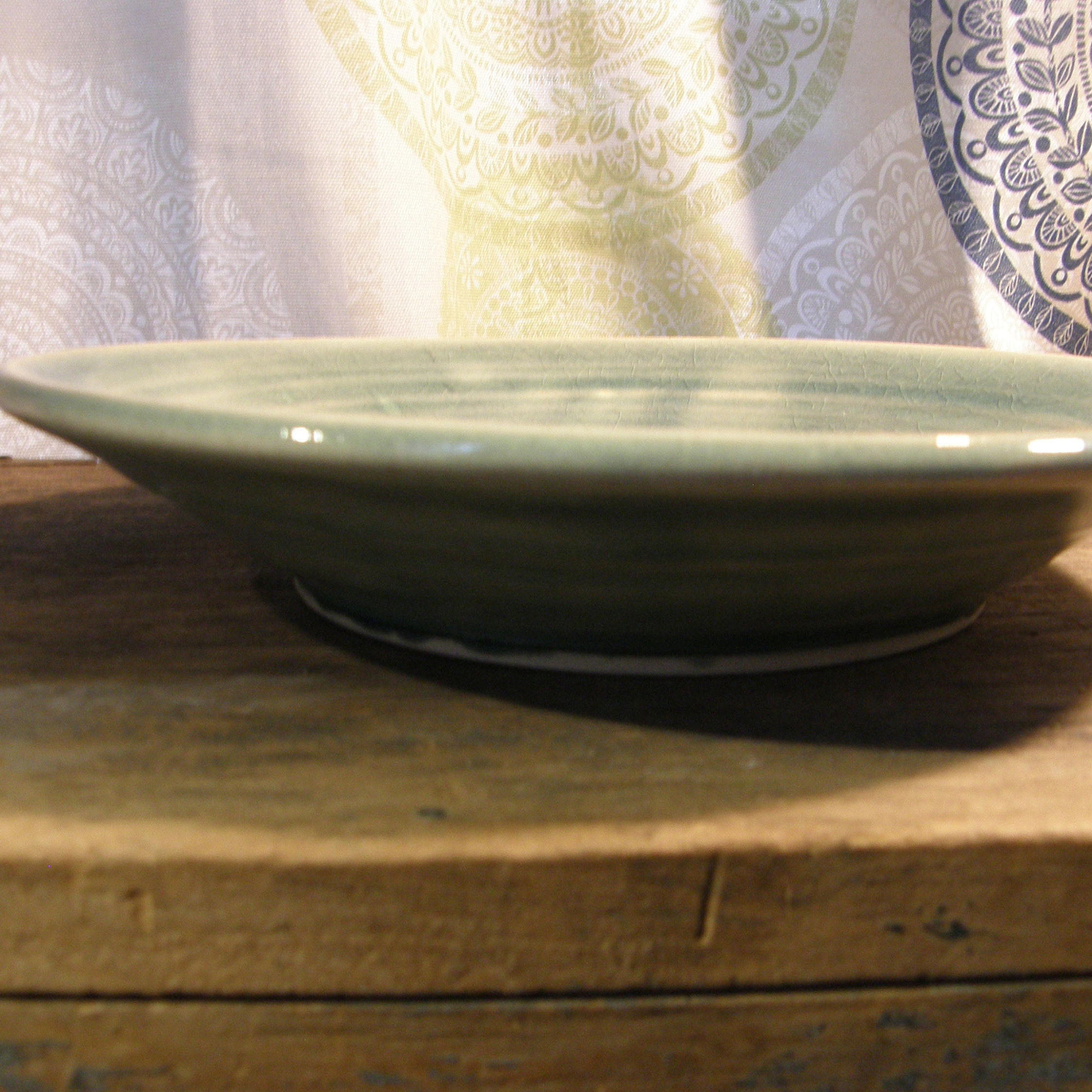 Serving Plate, 10, Sea Glass Grey, Pottery - Etsy