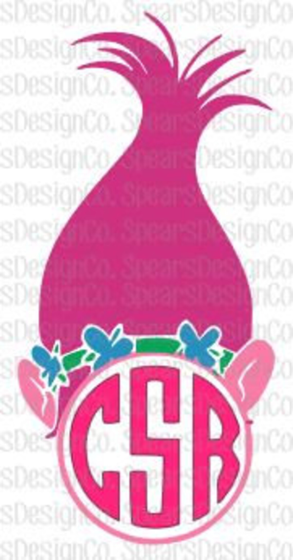 Princess Poppy-svg-instant Download-digital Cut File - Etsy