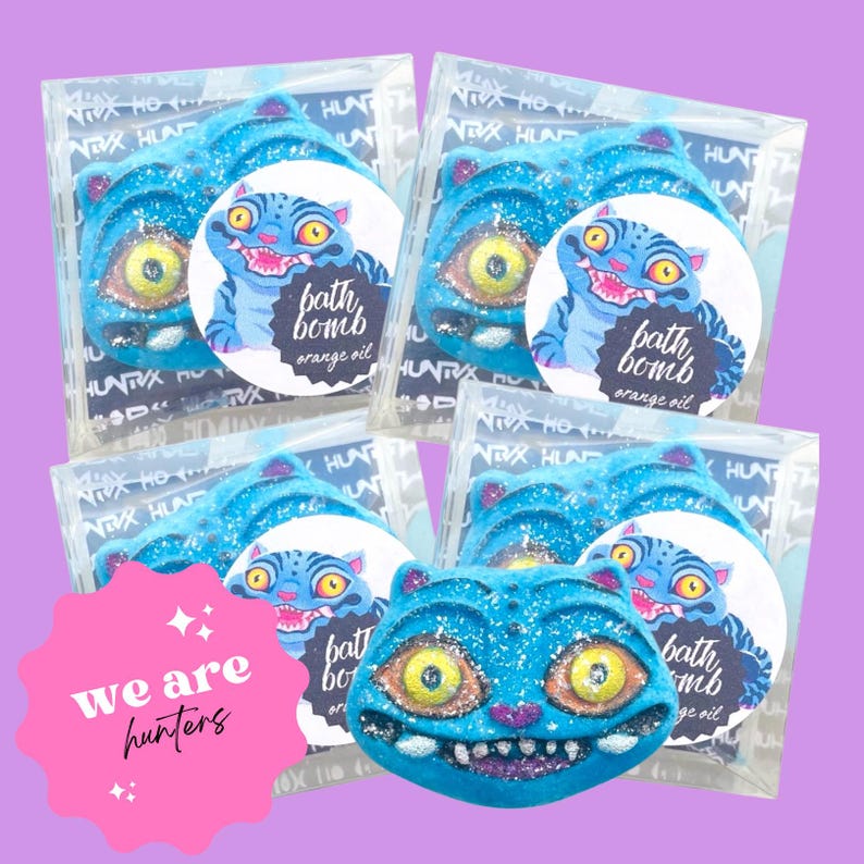 Demon Girls Bath Bomb, Party Favours - Etsy
