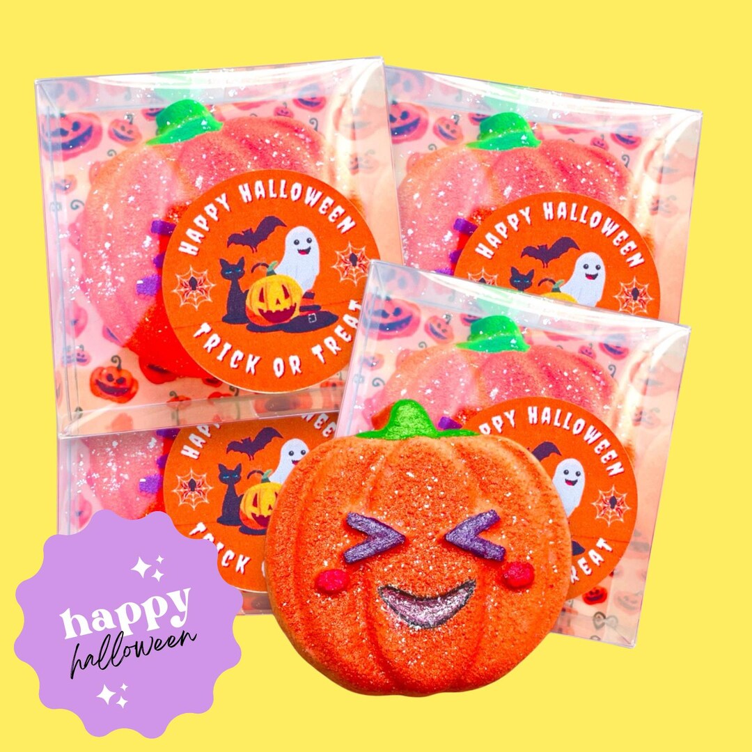Cheeky Pumpkin Bath Bomb, Party Favours - Etsy