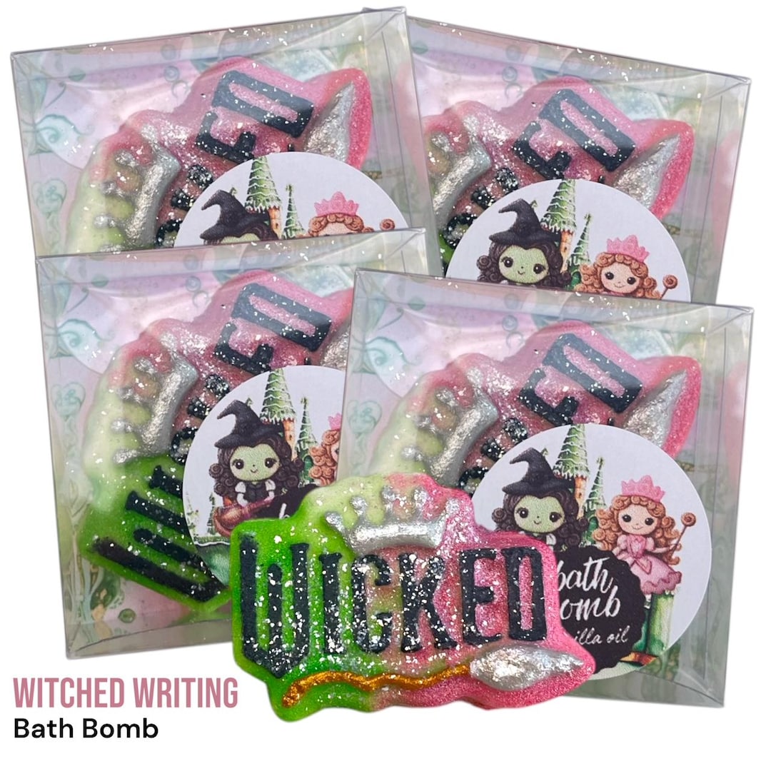Wicked Bath Bomb, Party Favours - Etsy