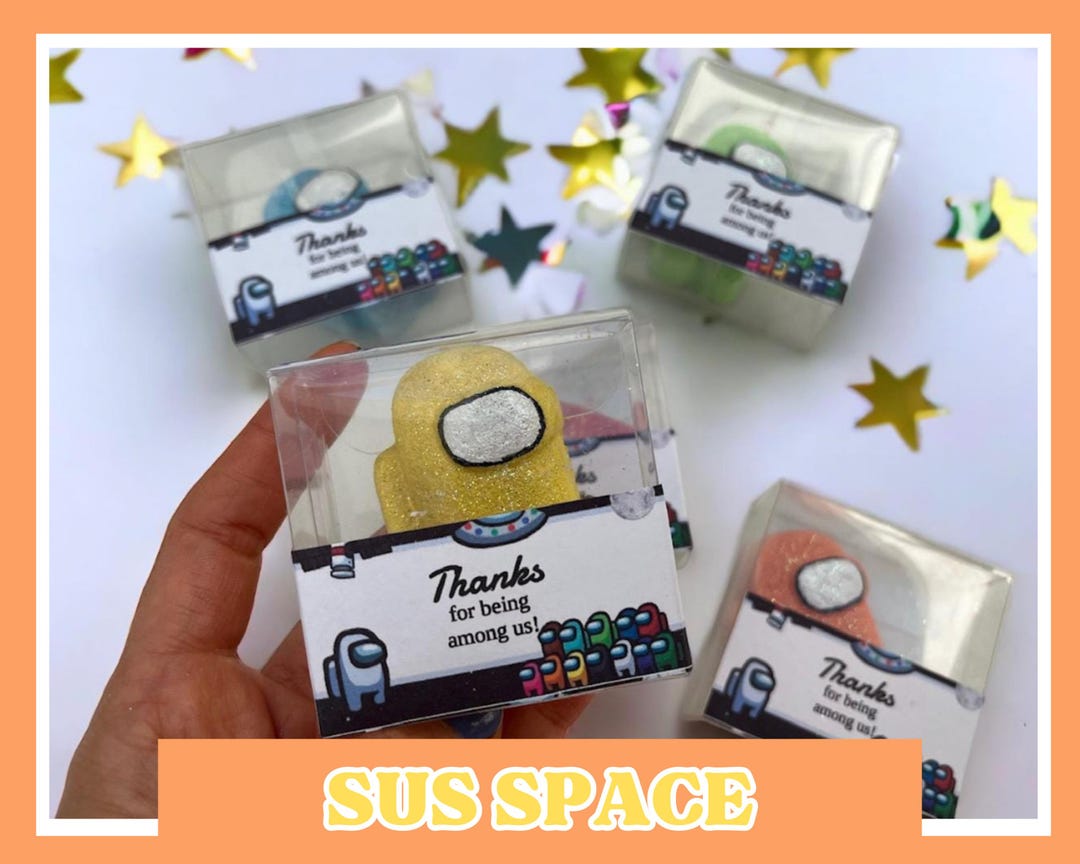 Sus Space Bath Bomb, Party Favours - Etsy