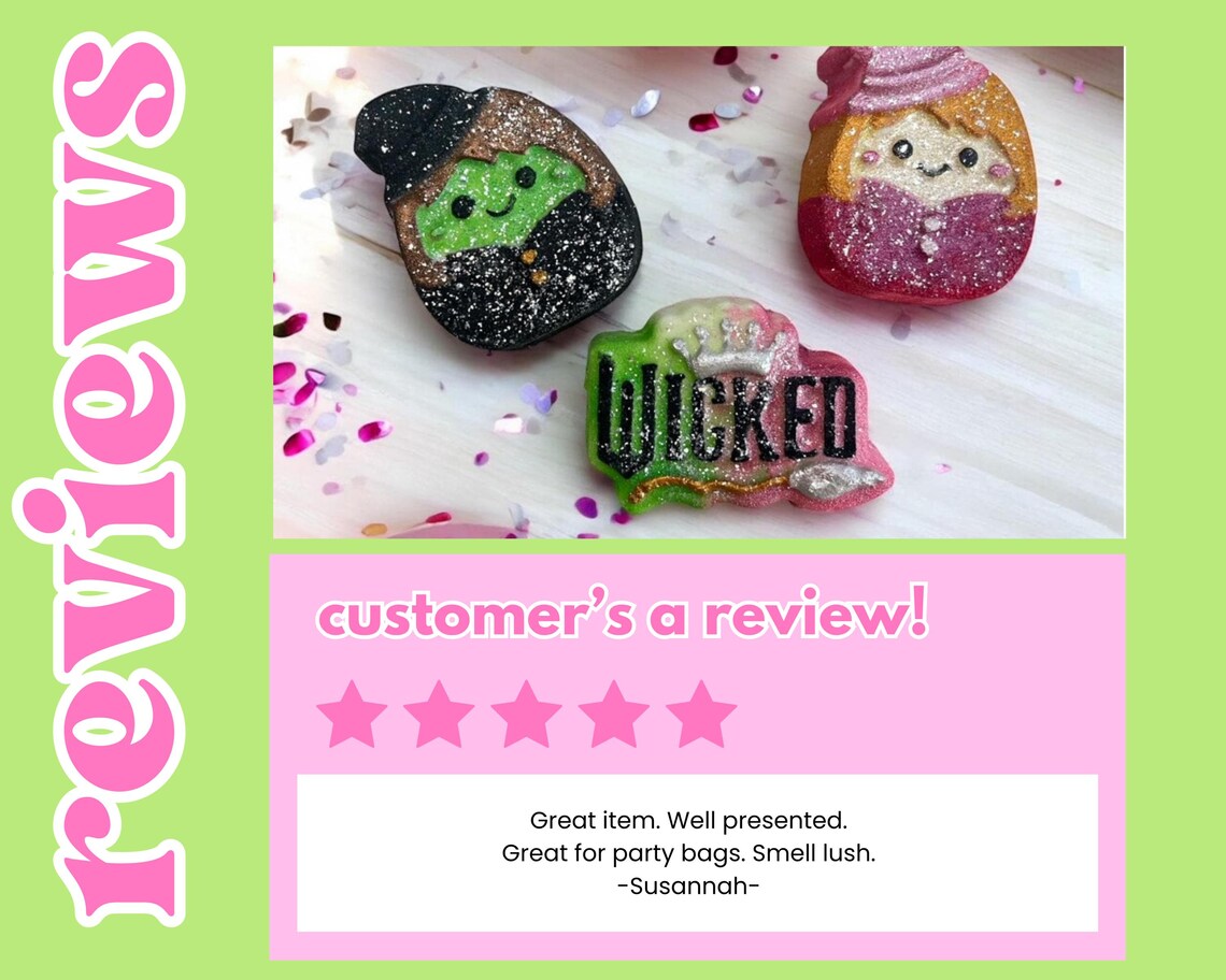 Wicked Bath Bomb, Party Favours - Etsy