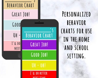 Behavior Calendar PRINTABLE Classroom Behavior Chart for - Etsy