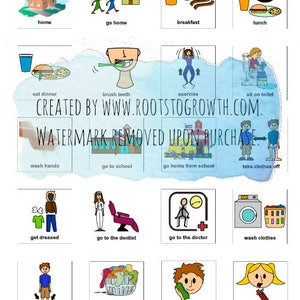 First-then Board With Pictures of Rewards Included [PRINTABLE] Working ...