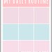 Daily Visual Schedule Cards [pastel PRINTABLE] Visual Aids for Behavior ...