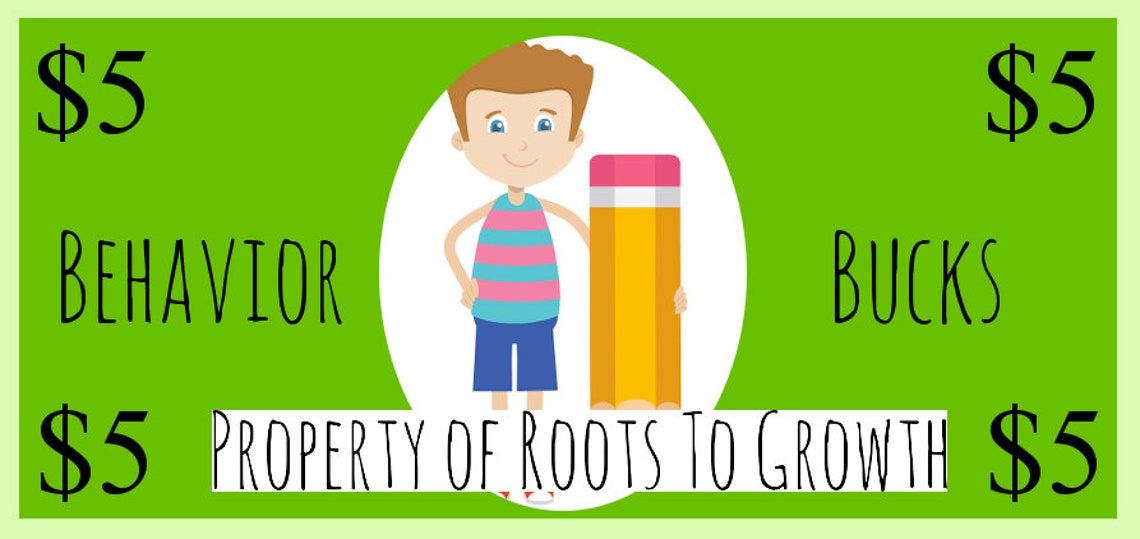 Behavior Bucks Classroom Management Game (token Economy System for ...