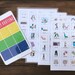 Daily Visual Schedule Cards [bundle PRINTABLE] Visual Aids for Behavior ...