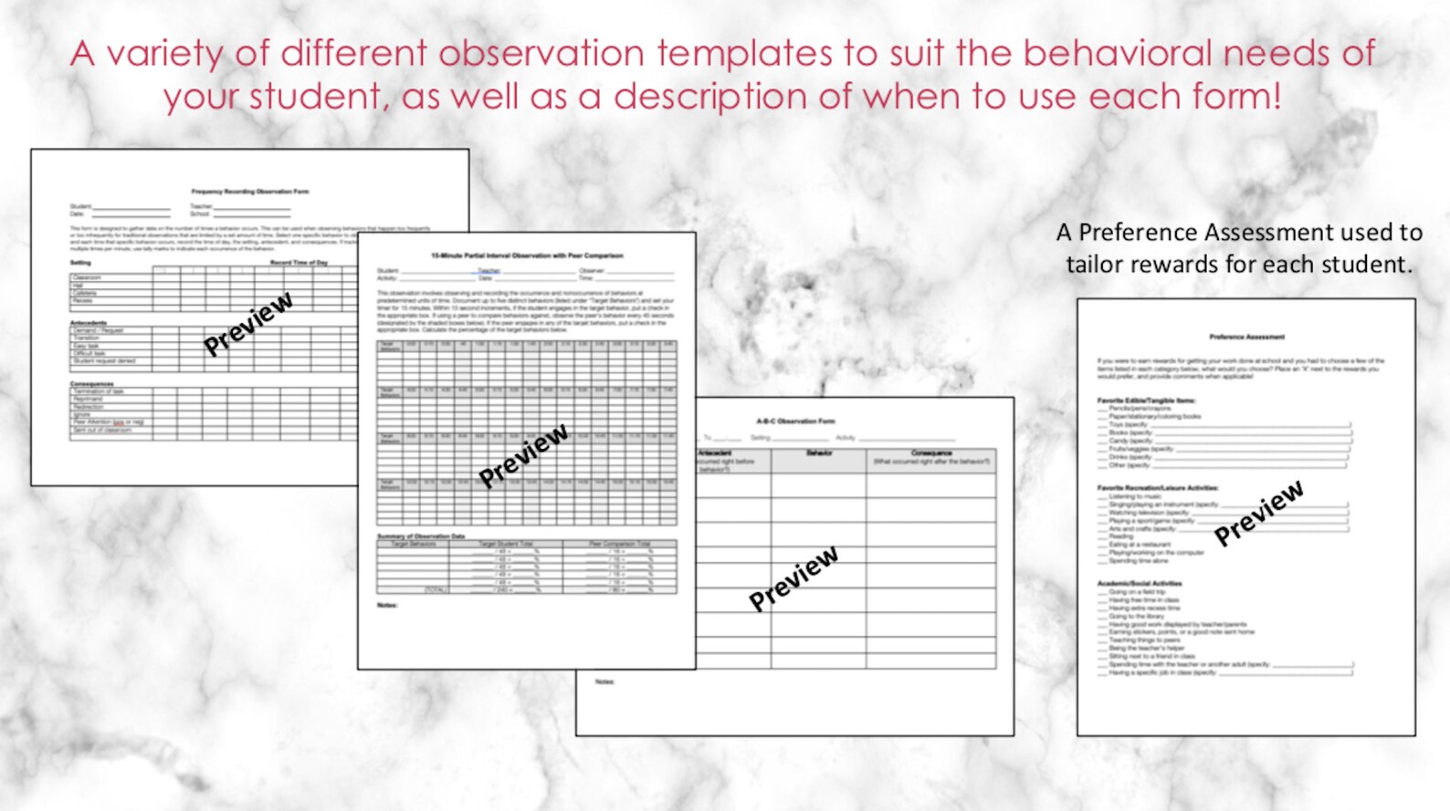 Functional Behavior Assessment [FBA] for Special Education Teachers and ...
