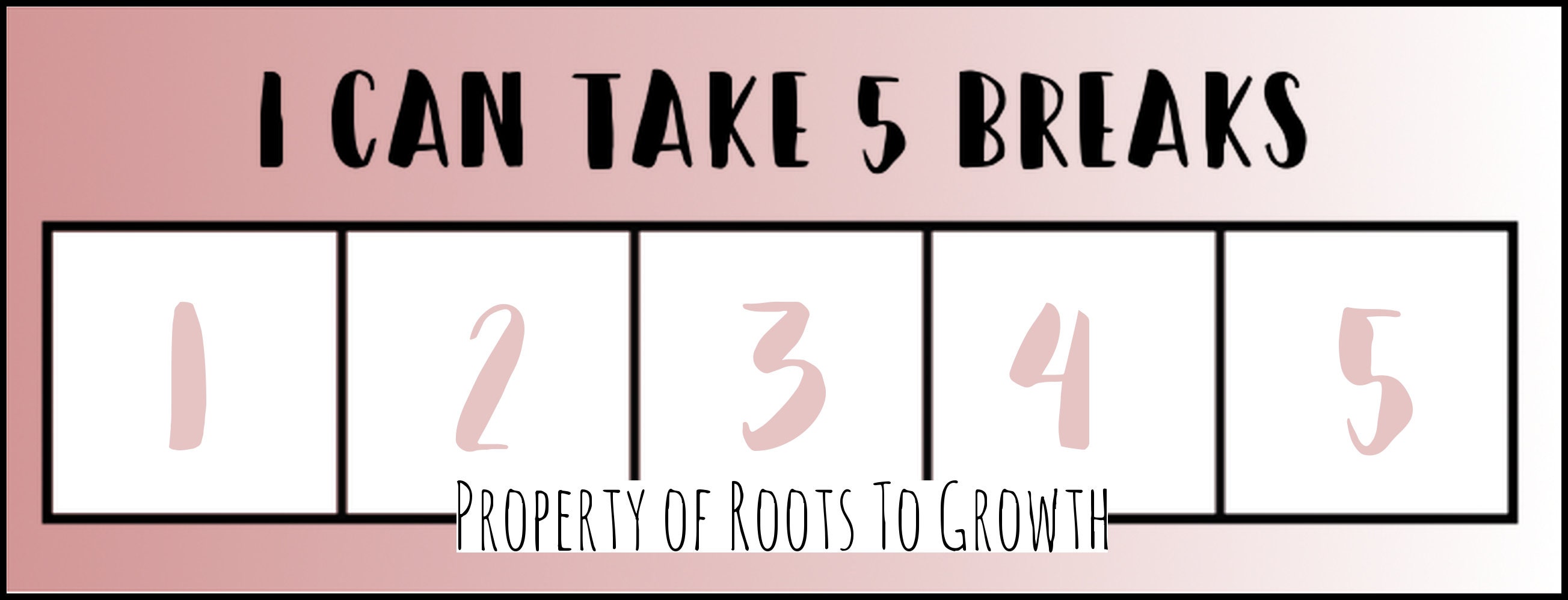 Break Cards [PRINTABLE] for Children With Autism, ADHD and Behavioral ...