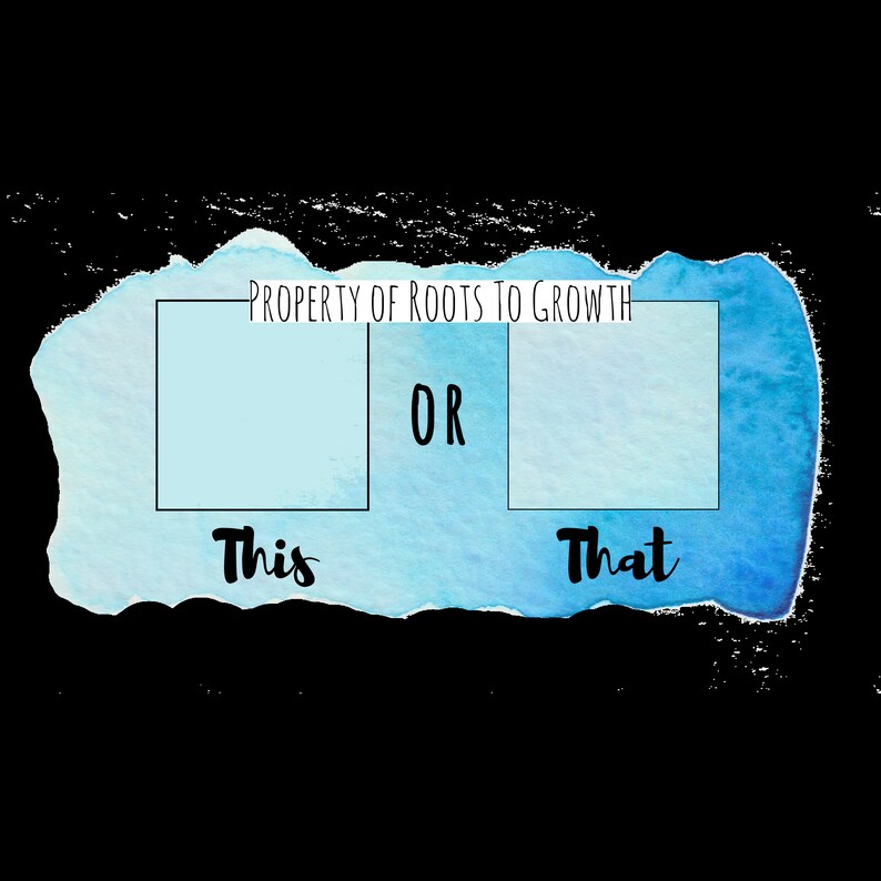 This or That Choice Cards With Over 200 Pictures of Choices Included - Etsy