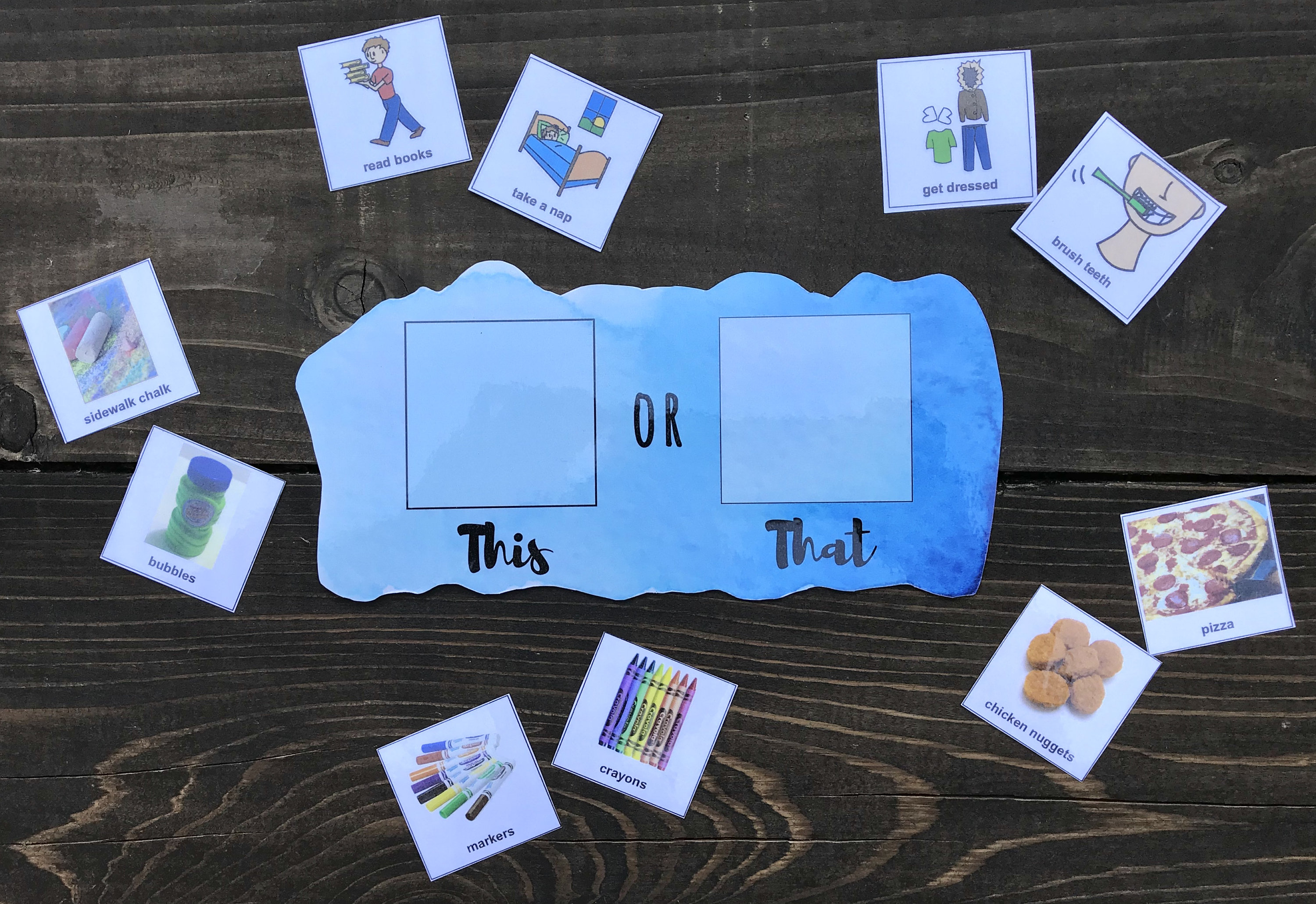 This or That Choice Cards With Over 200 Pictures of Choices Included - Etsy