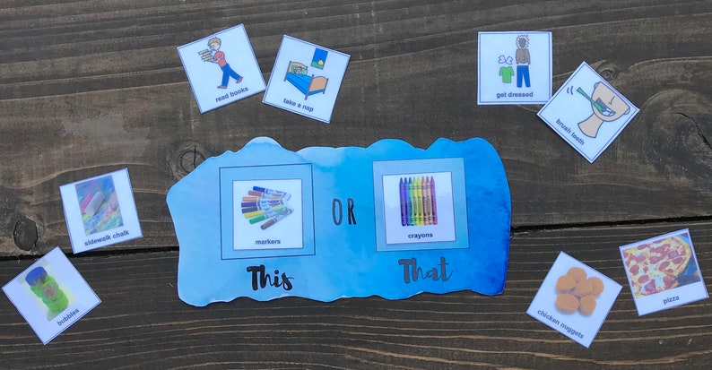 This or That Choice Cards With Over 200 Pictures of Choices Included - Etsy