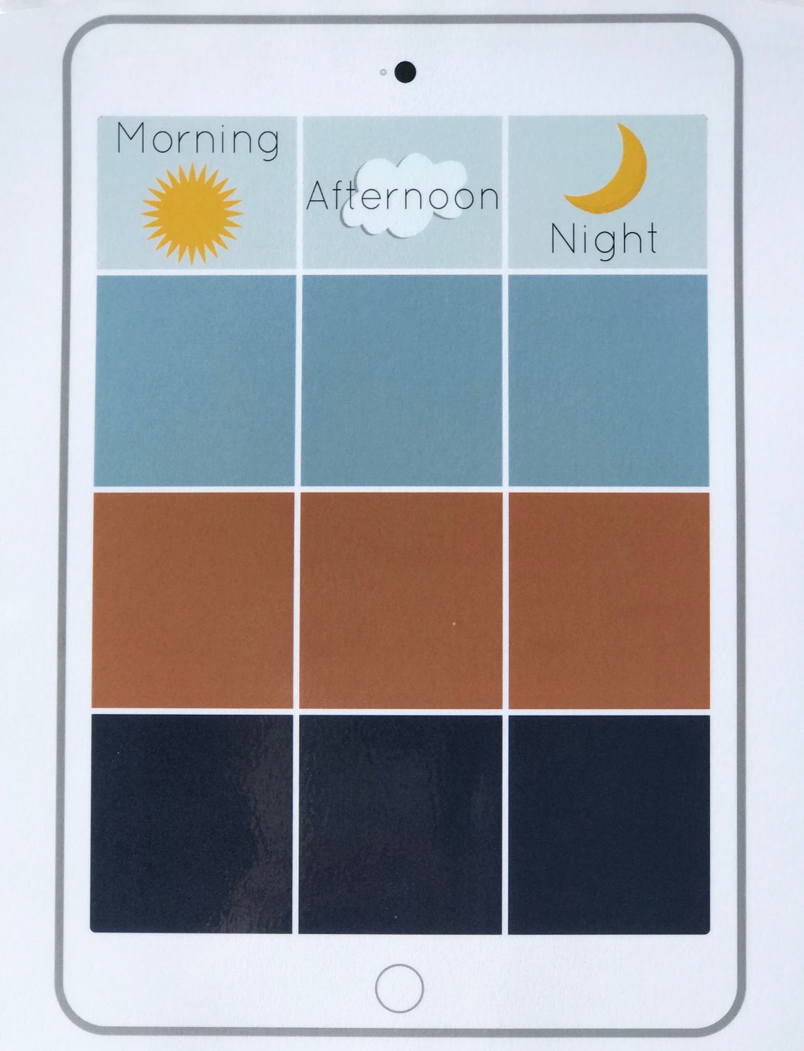 Visual Schedule Printable BUNDLE With PECS Divided by Time of Day ...