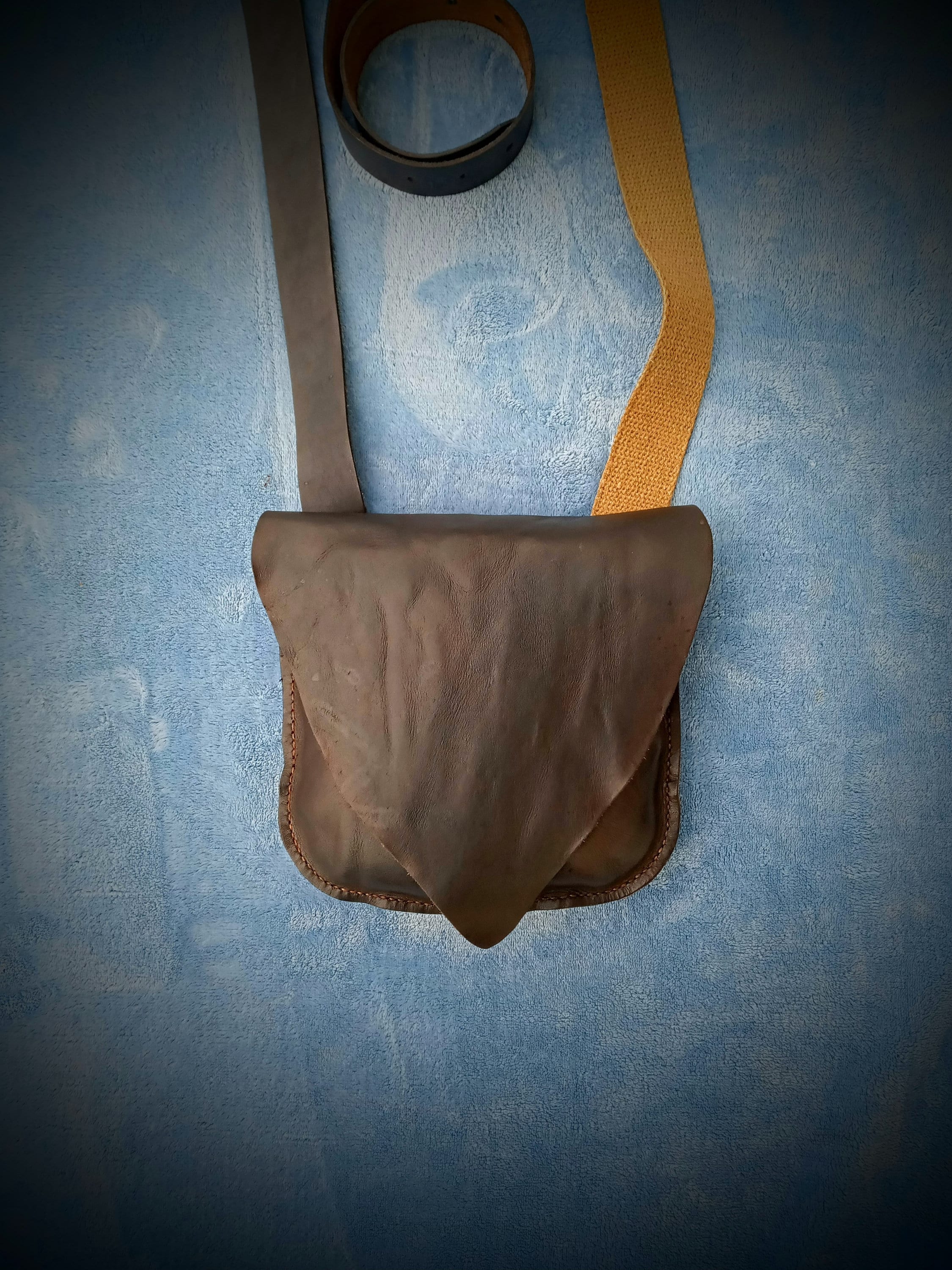 Handmade Leather Hunting or Shooting Bag 113, Muzzleloading ...