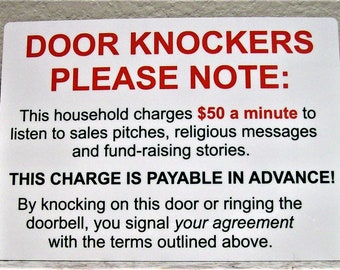 Funny Door Knocker - Etsy