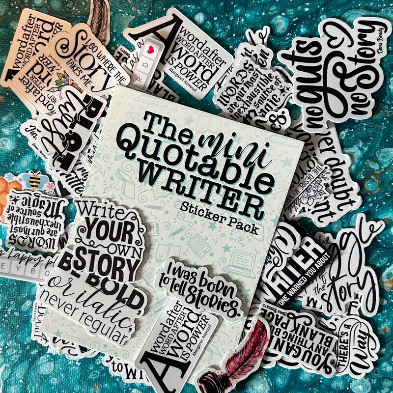 Writer Stickers - Etsy