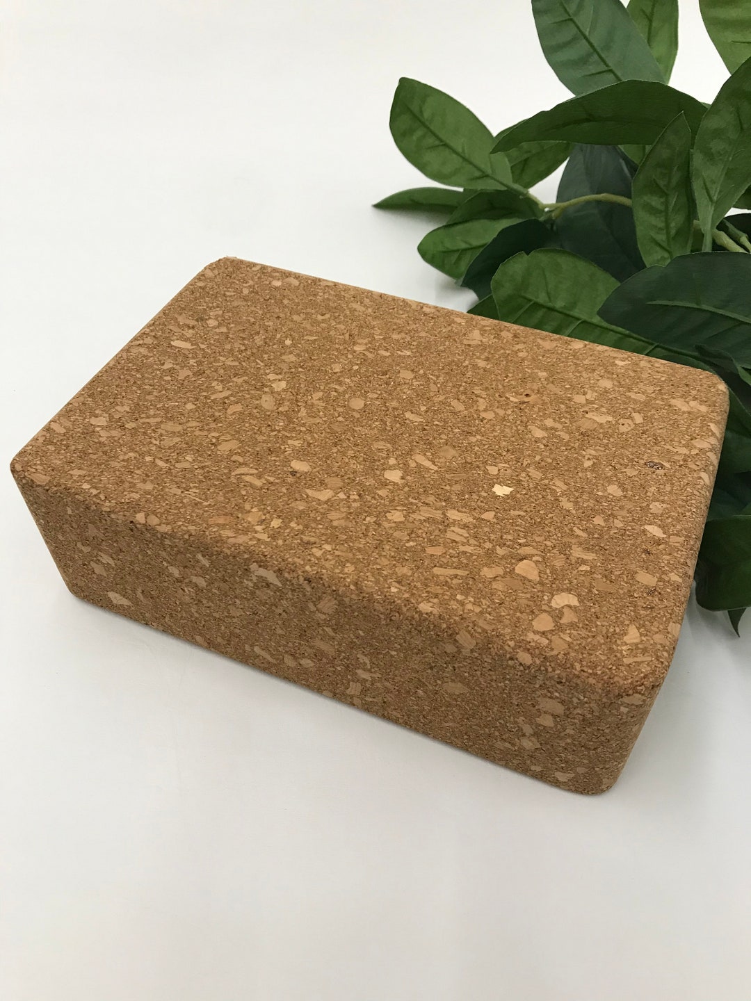 Yoga Block | Yoga Brick | Compressed Cork | One 3" X 6" X 9" Block ...