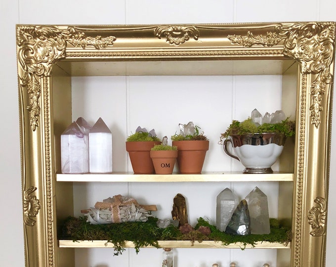 Crystal Display, Crystal Shelf, Crystal Organizer, Shelf for Crystals ...