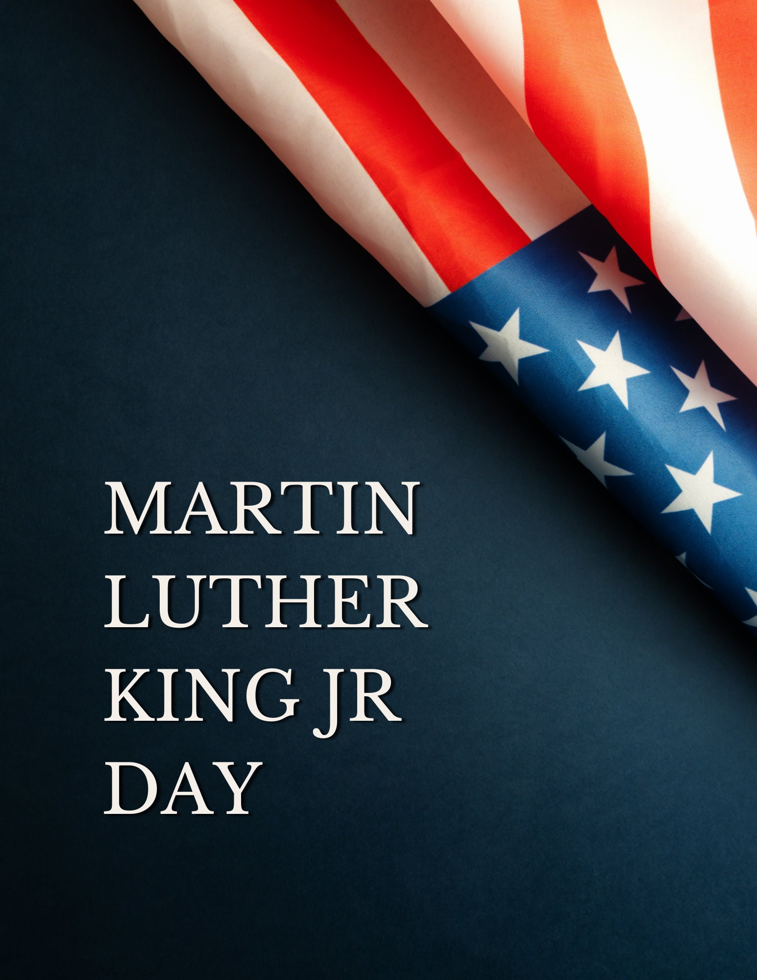 Martin Luther King, JR. Flyer, Day of Service Flyer, Black History ...
