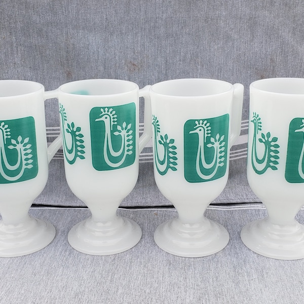 Turquoise Milk Glass - Etsy