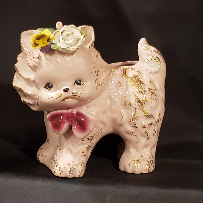 Cat Mcm Kitschy Lefton - Etsy