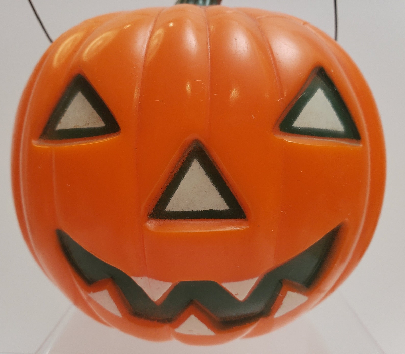 Rare Pumpkin Jack-o-lantern Candy Container for Rosbro Retro Vintage ...