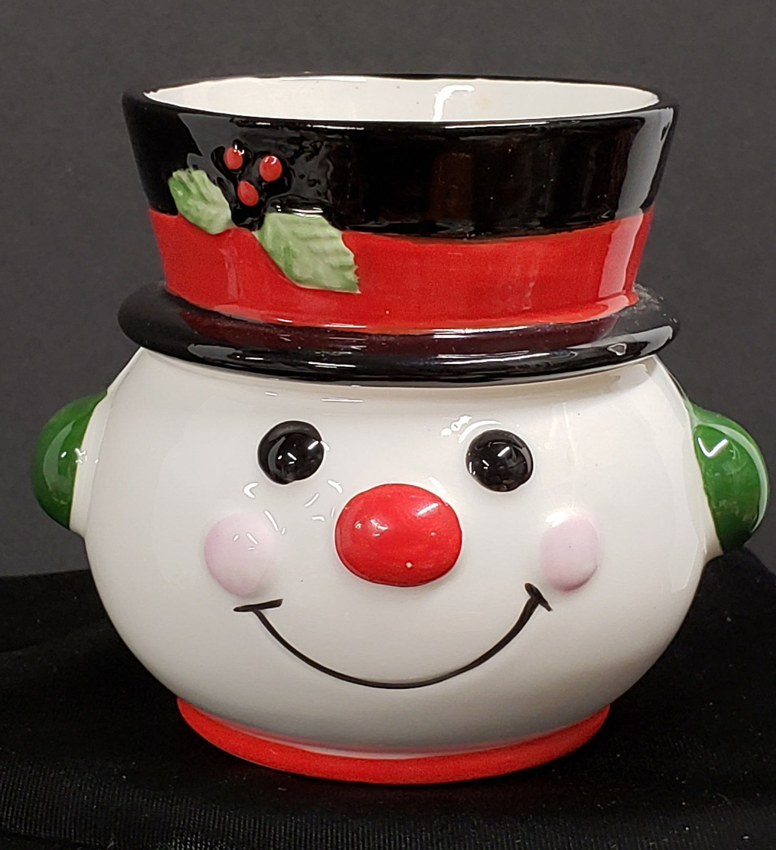 Vintage Hallmark Ambassador Snowman Votive Tealight Candle - Etsy