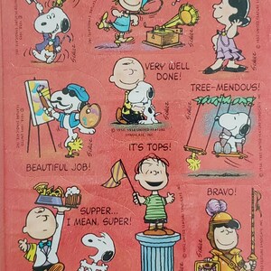 Peanuts Stickers 8 Sheets New in Unopened Package by Hallmark Gift for ...