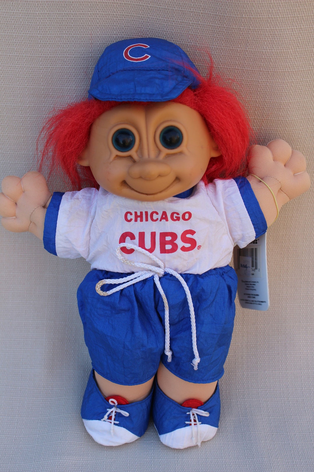 Chicago Cubs Good Luck 12 Inches Tall Troll Kidz Doll With Russ MLB ...