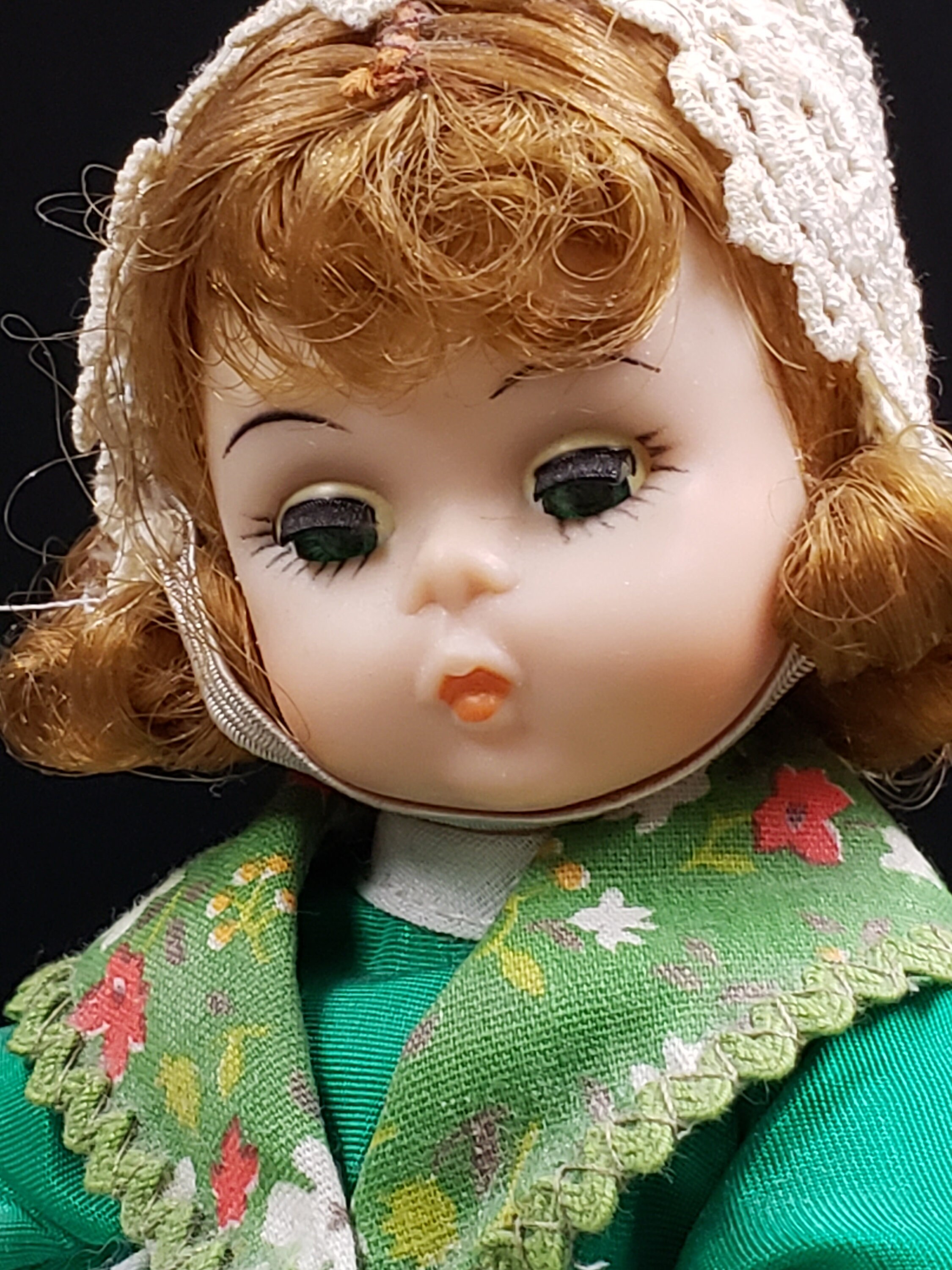 Vintage Madame Alexander Ireland Doll IOB on Stand for March Birthday ...