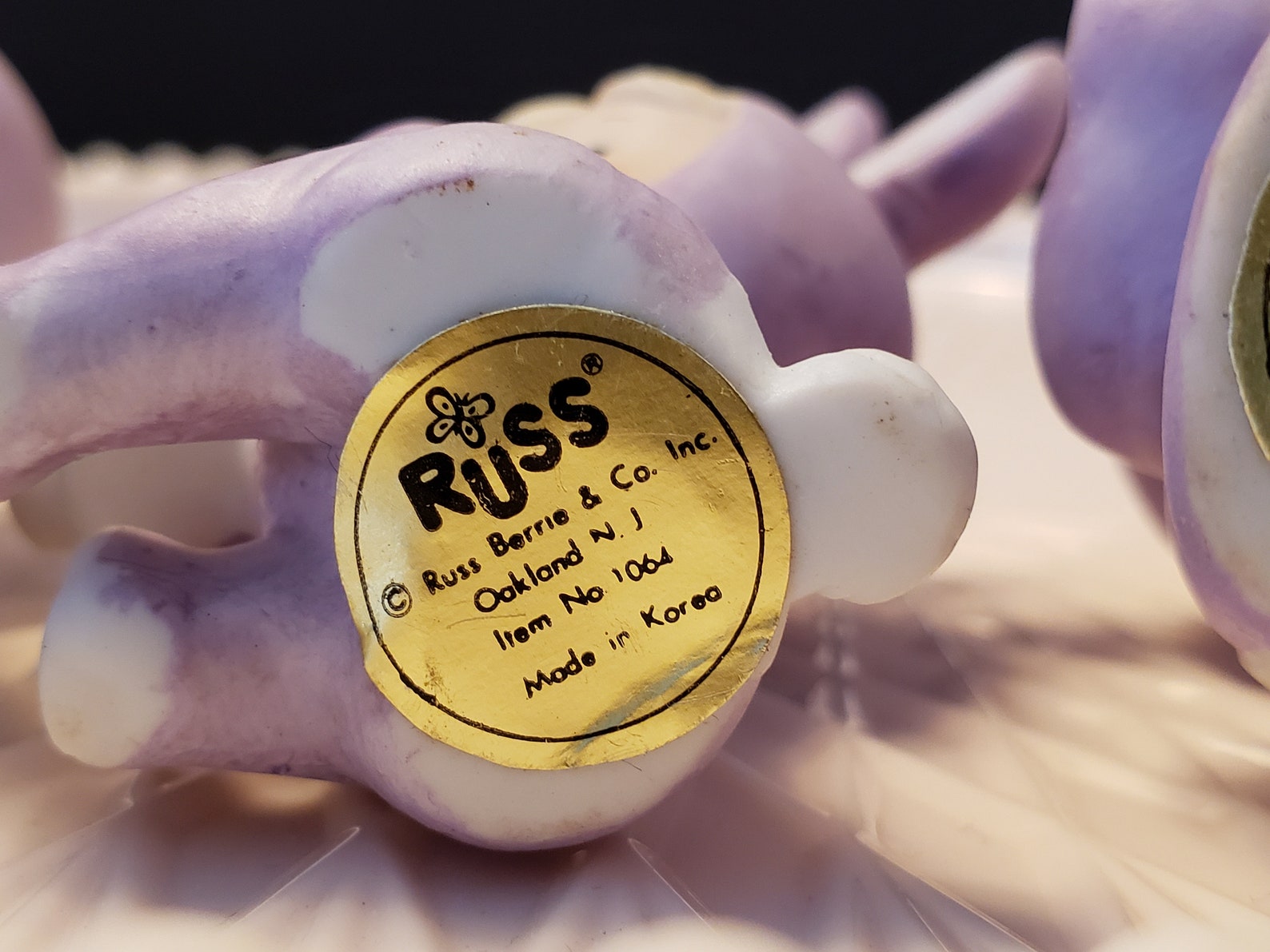 Super Cute Kids in Bunny Suits Set by Russ Gift for Retro Easter Russ ...