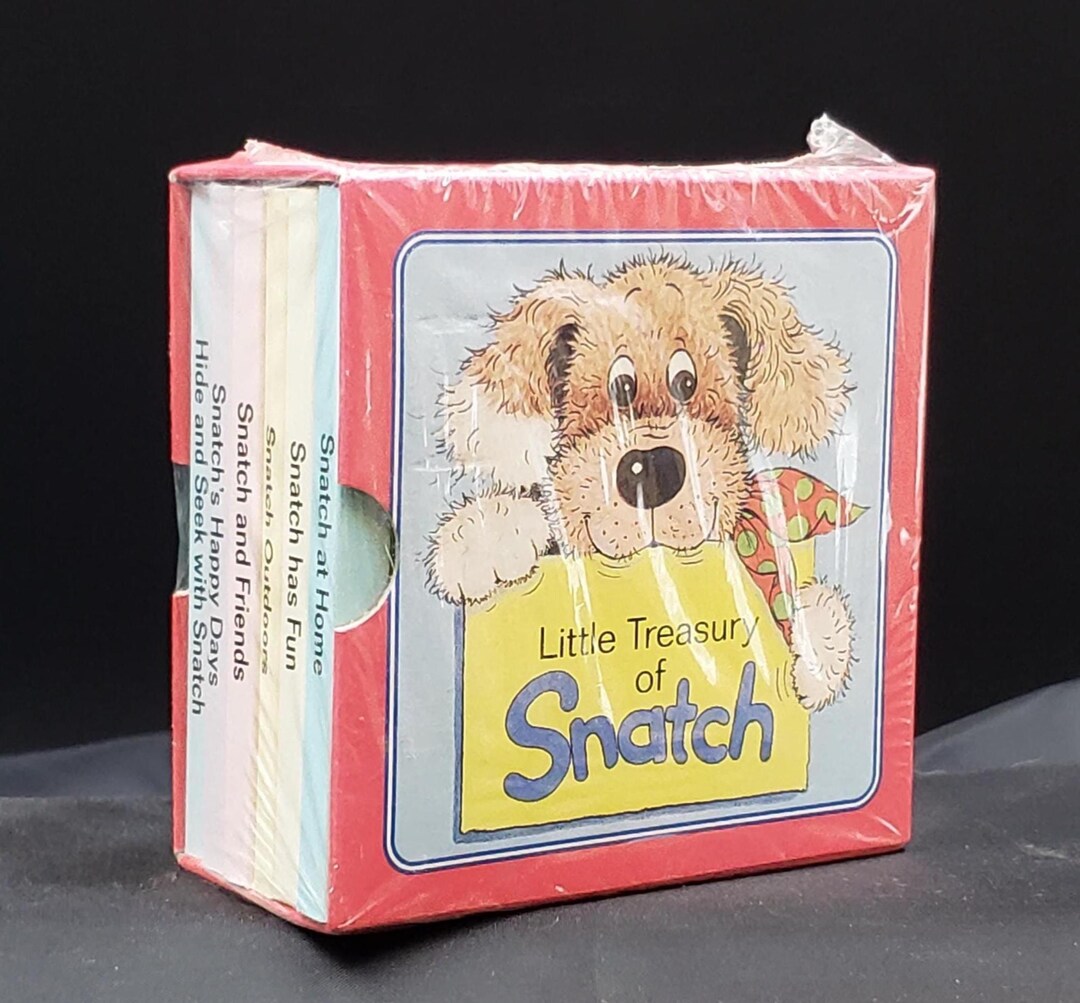 Board Books "little Treasury of Snatch" Set of 6 by Peter Adby Gift Set ...