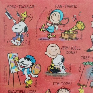Peanuts Stickers 8 Sheets New in Unopened Package by Hallmark Gift for ...