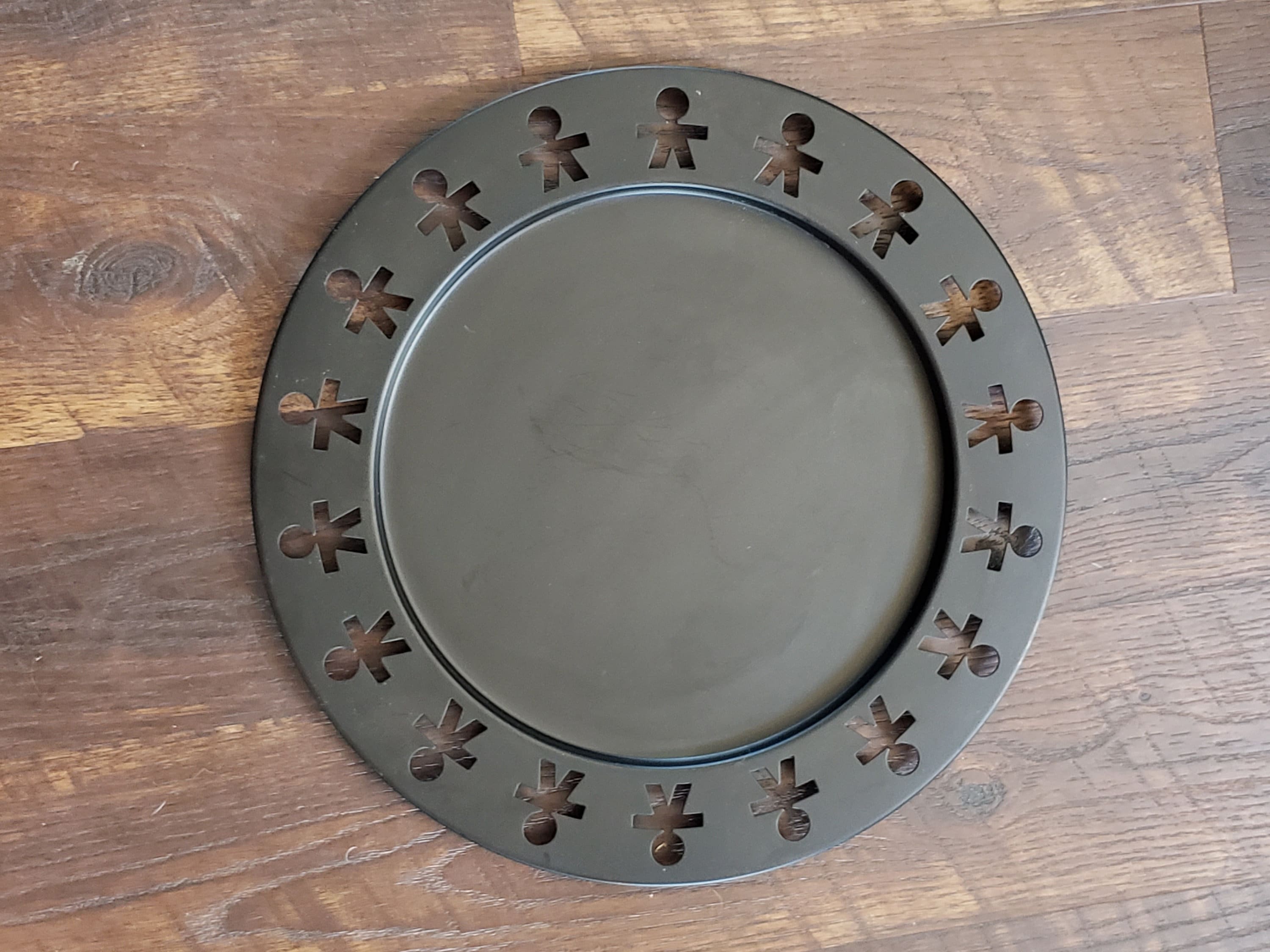 Vintage Alessi Round Serving Tray King Kong Design Gift for Modernist ...