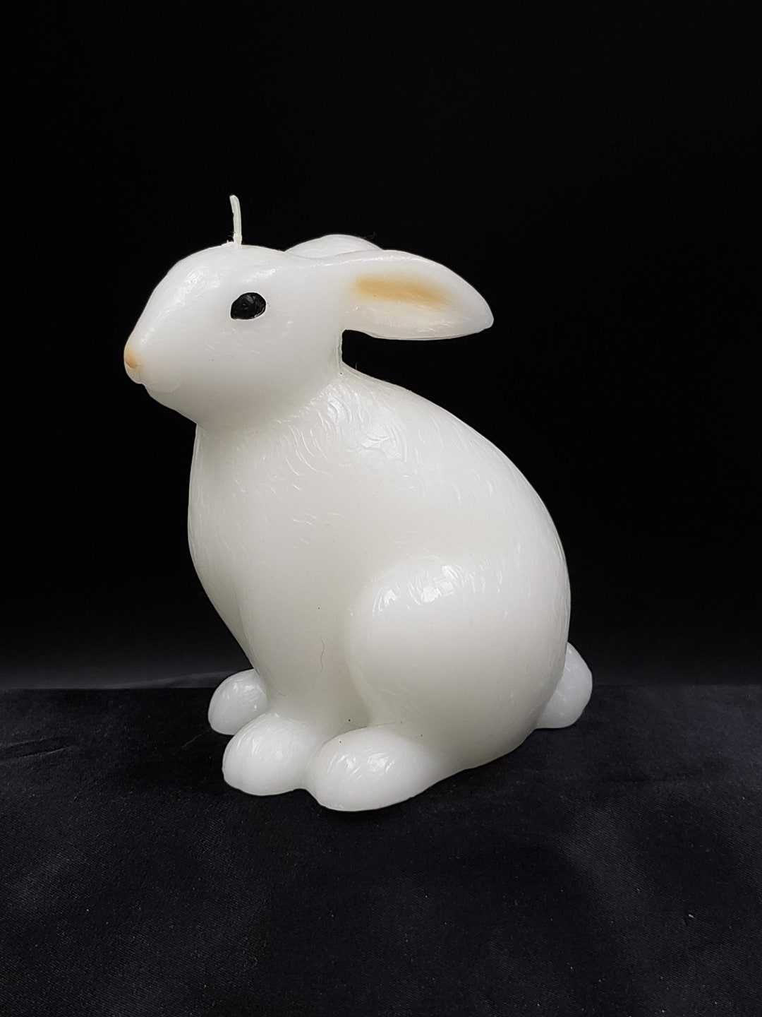 White Easter Bunny Rabbit Candle for Spring Easter Classic Traditional ...