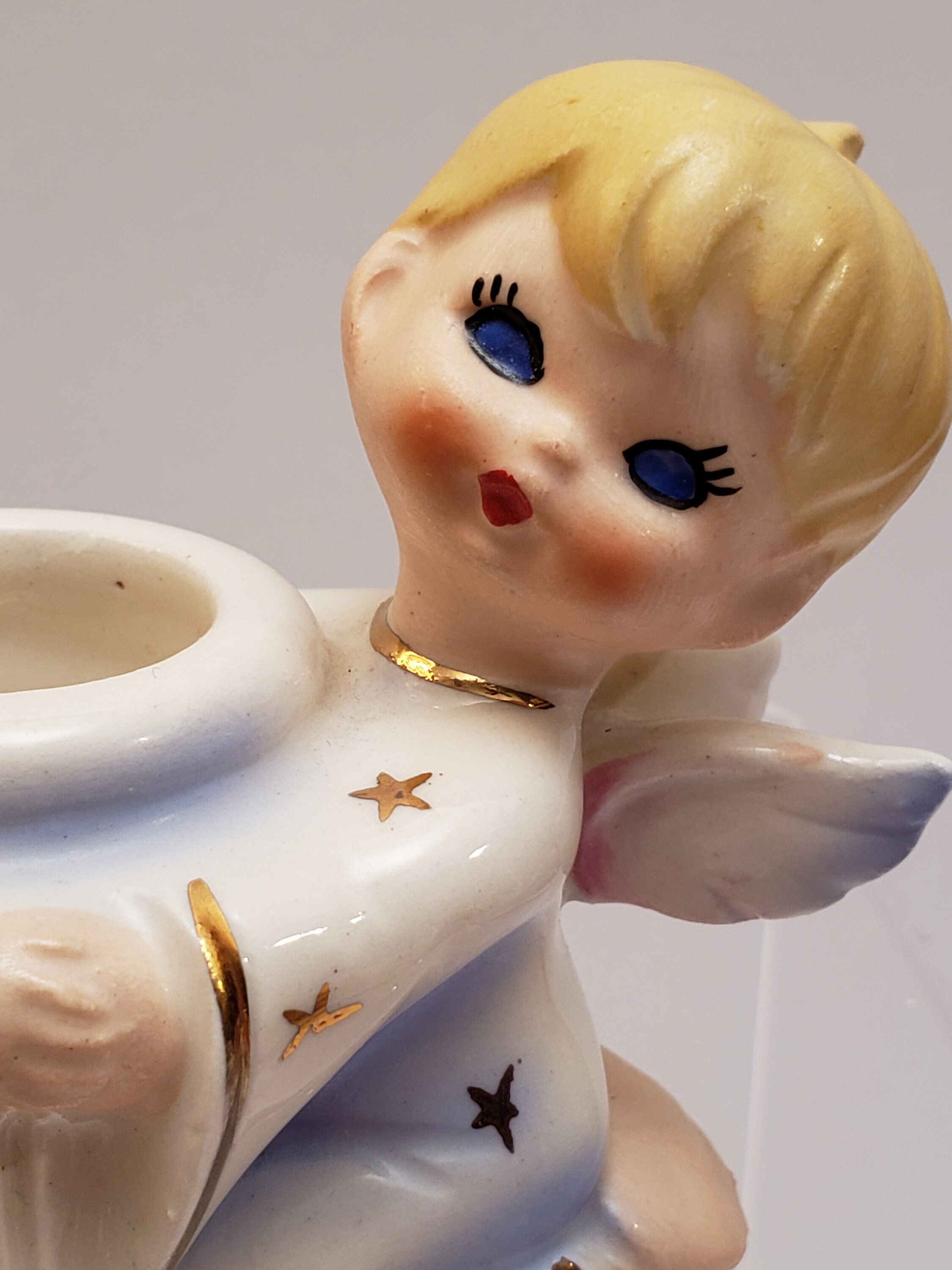 Vintage Lefton Angel Candle Holder Lefton Angel Vintage - Etsy