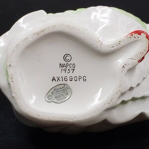 Napco Christmas Shopper Girl With Brunette Brown Hair Gift for December ...