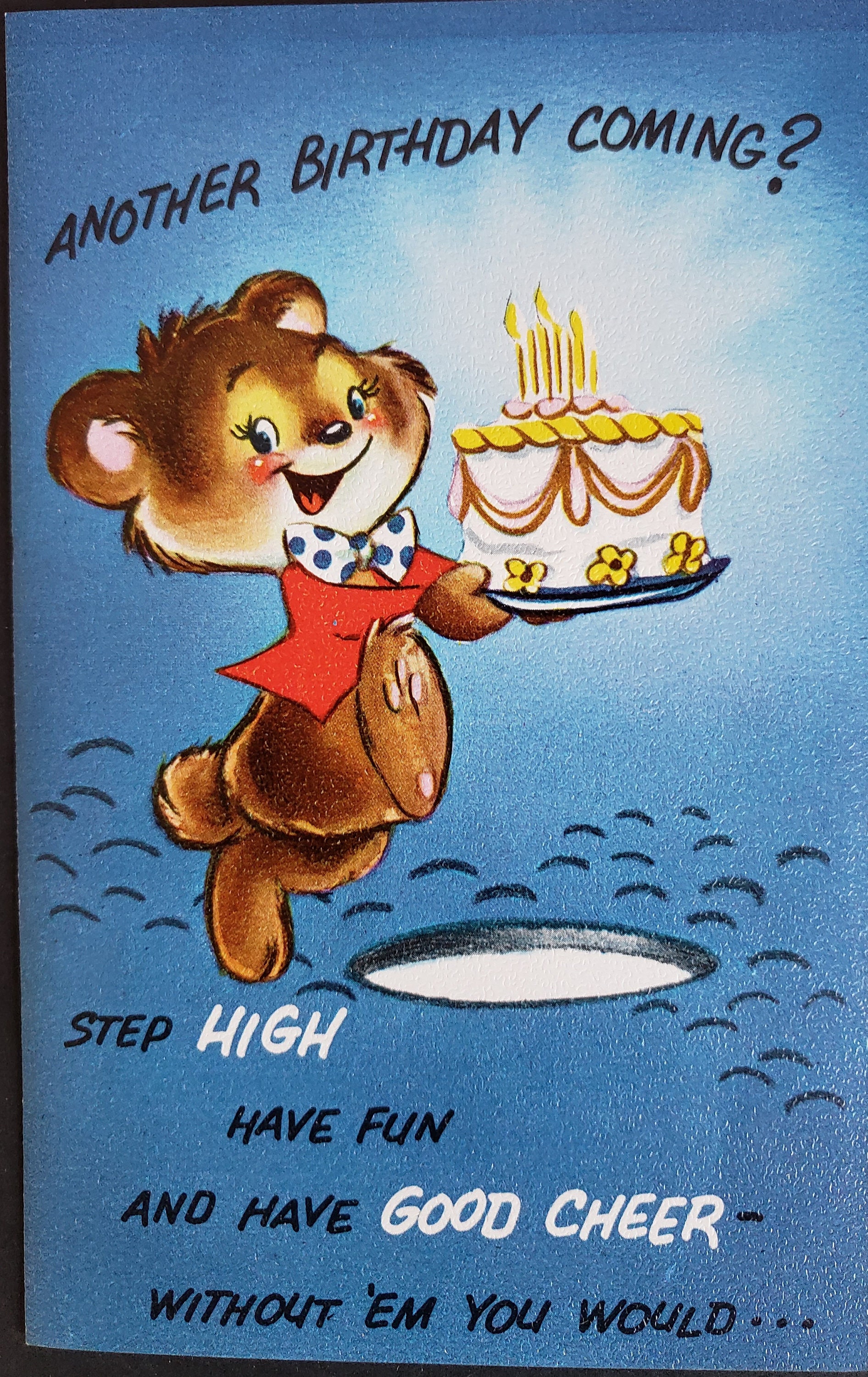 Vintage Fun Birthday Cards for Retro Birthday Greeting Cards | Etsy