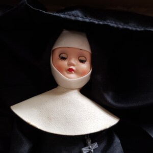 Vintage Religious Nun Doll Catholic Doll Happi Time Carnival Doll With ...