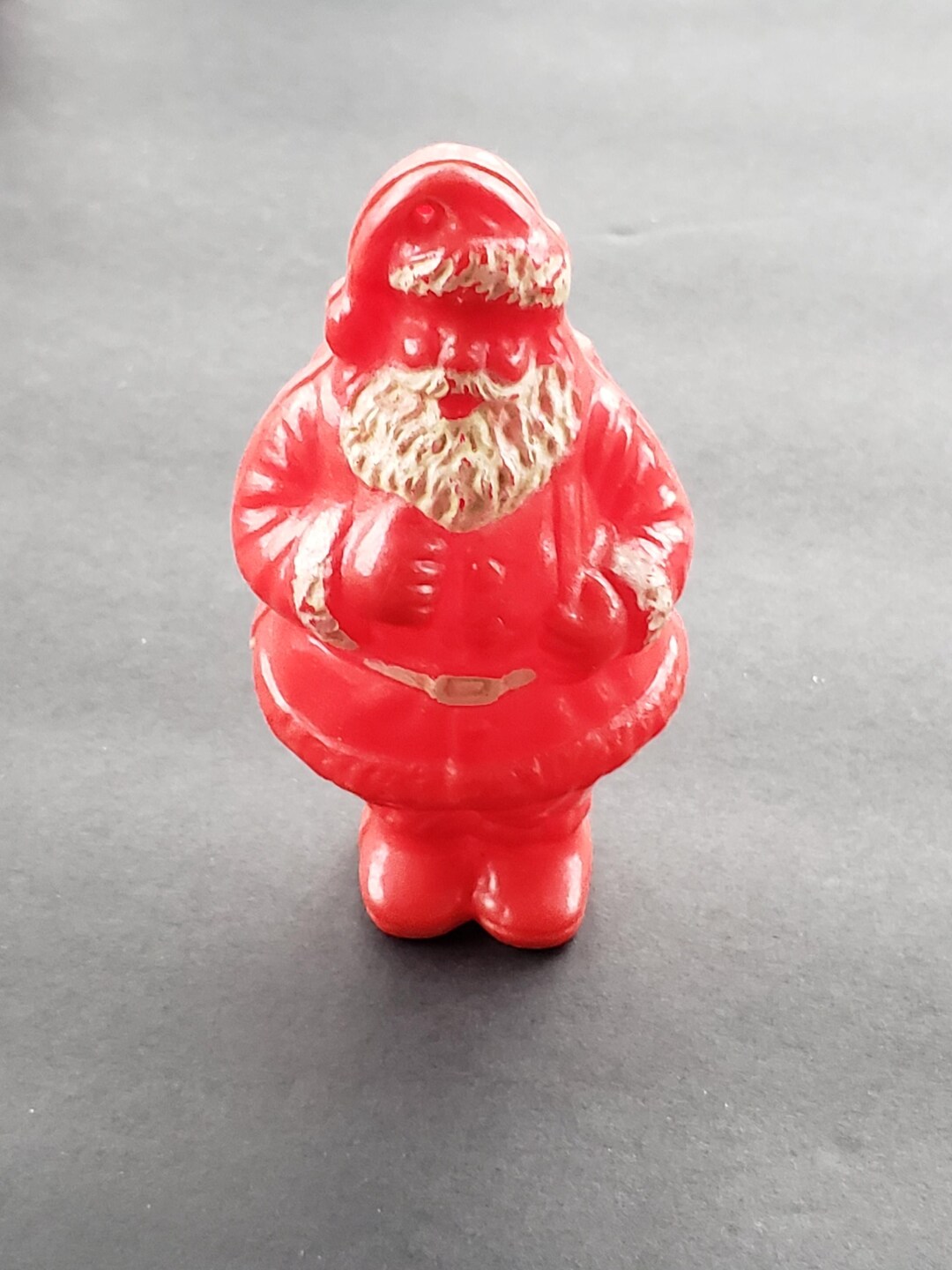 Vintage Santa Candy Container for Retro Traditional Classic Christmas ...