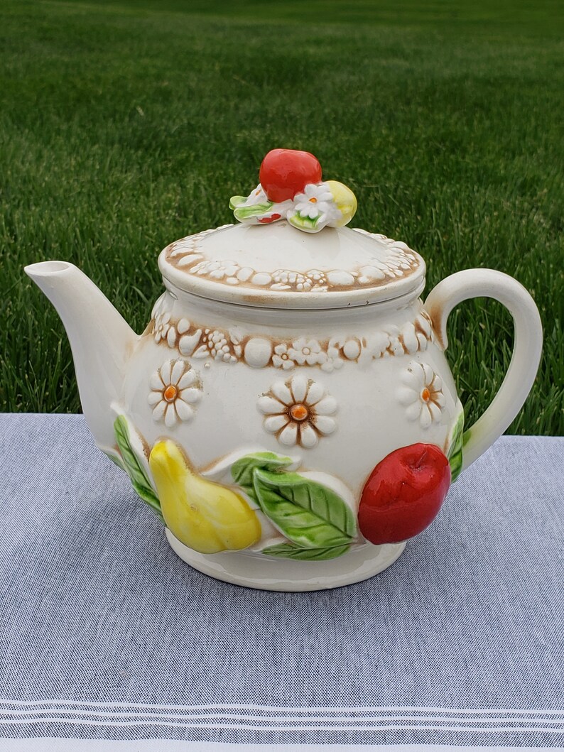 Fred Roberts Daisy Fruit Tea or Coffee Pot Gift for Fruit - Etsy