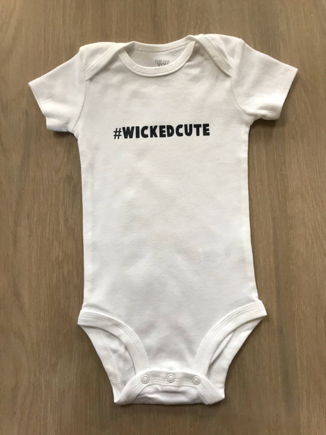 Wicked Cute Baby Onesie Boston Accent - Etsy