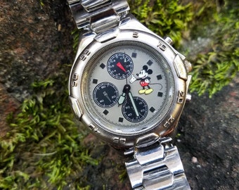 Mickey mouse watch | Etsy