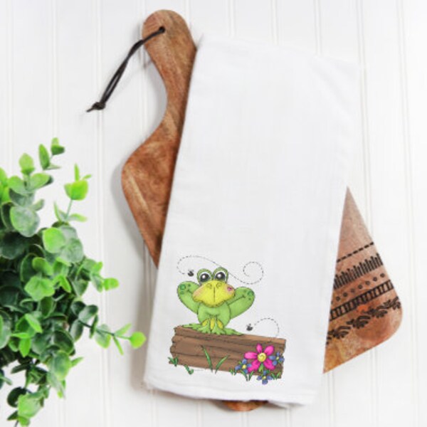 Frog Kitchen Towels - Etsy