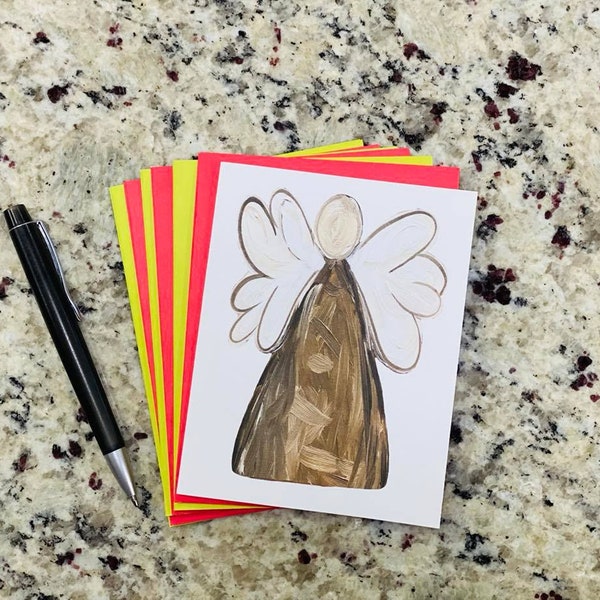 Angel Note Cards - Etsy