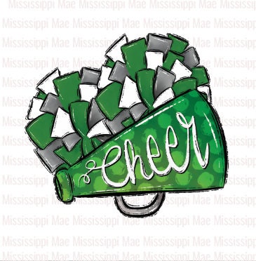 Green Cheer Megaphone