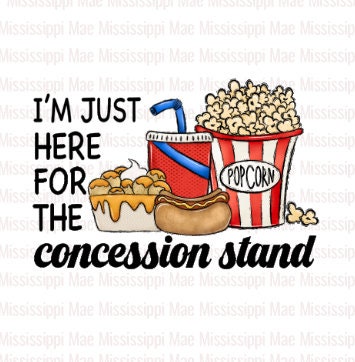 Sports Concession Stand Menu Clipart
